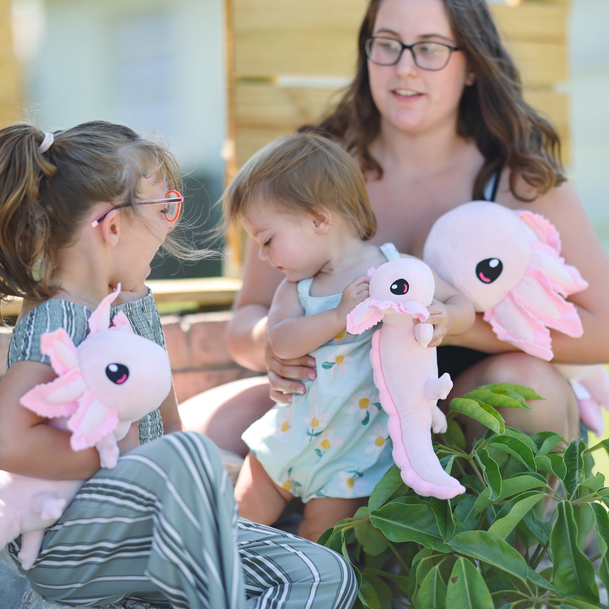 Pink Weighted Axolotl Plush 4lb | Anxiety & Sensory Support – Axol and ...