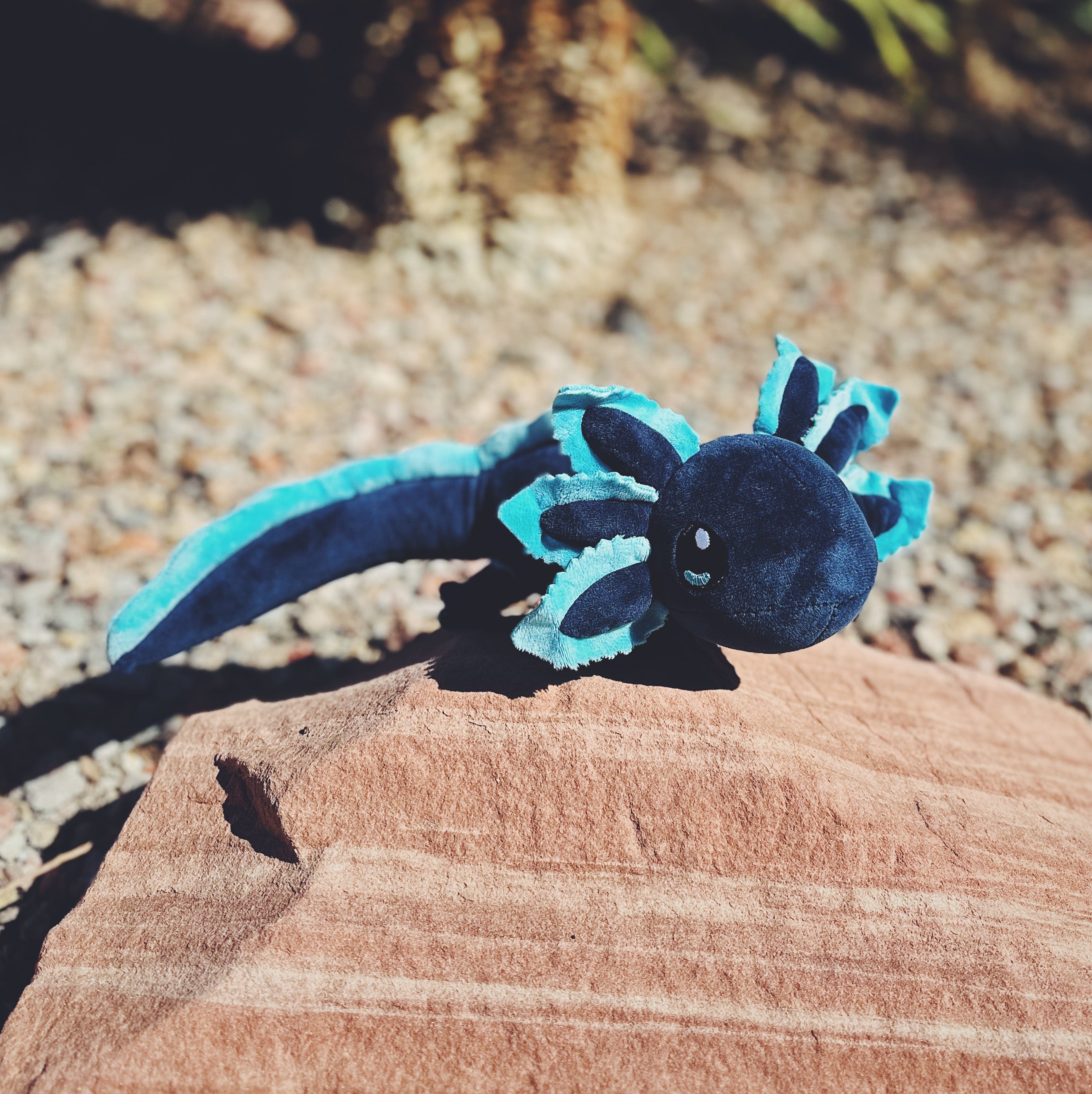 Mini Realistic Axolotl Plush– Axol and Friends